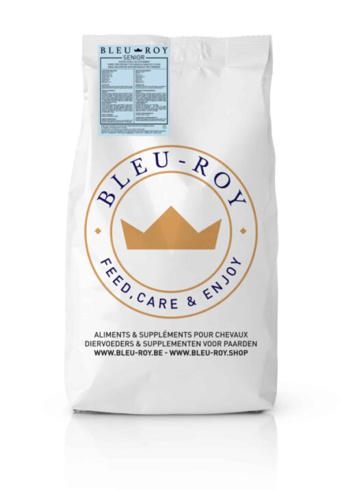 Bleu Roy - Mélange Senior - Aliment pour chevaux 18 ans et plus - Belgique Bleu Roy - Mélange Senior - Aliment pour chevaux 18 ans et plus - Belgique